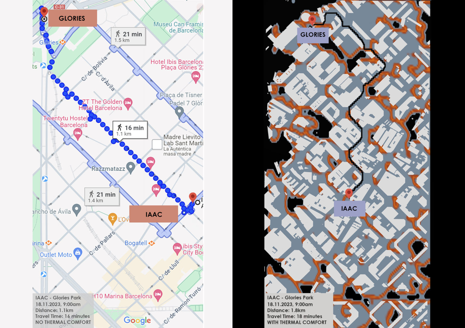 Sunlit Streets, Shaded Paths - IAAC BLOG