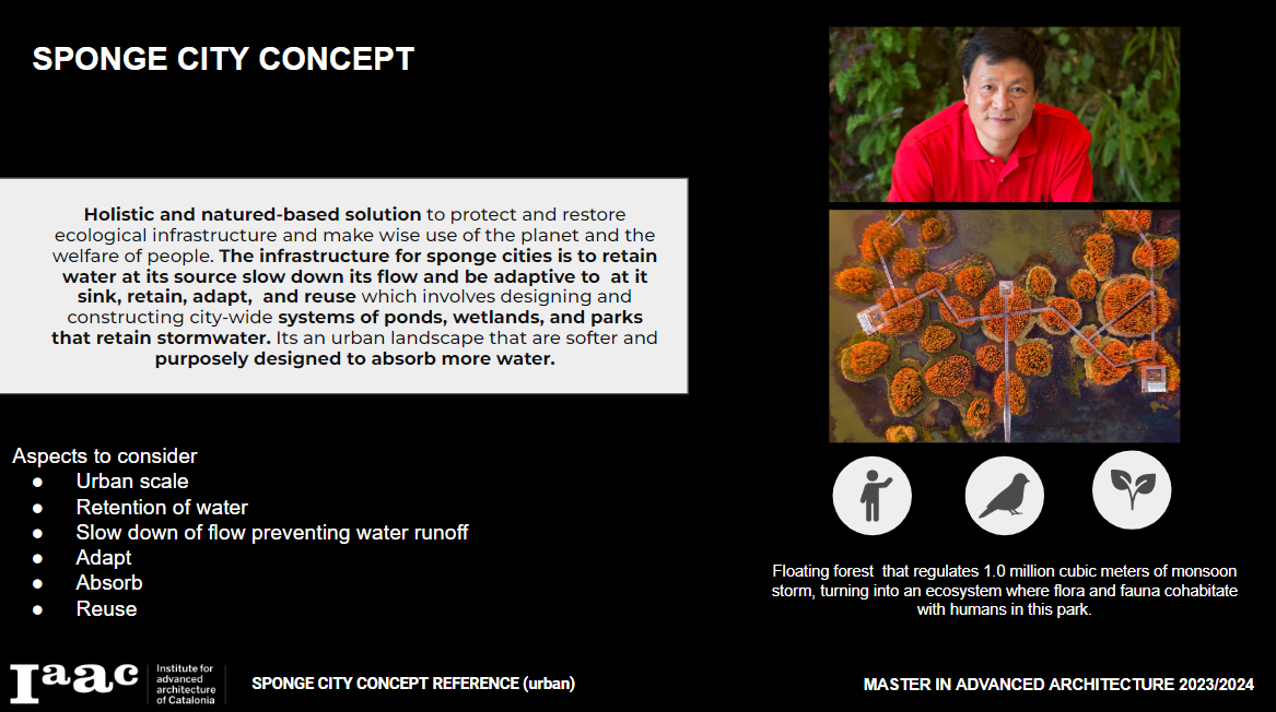 RAINWATER ABSORPTION SPONGE SYSTEM - IAAC BLOG
