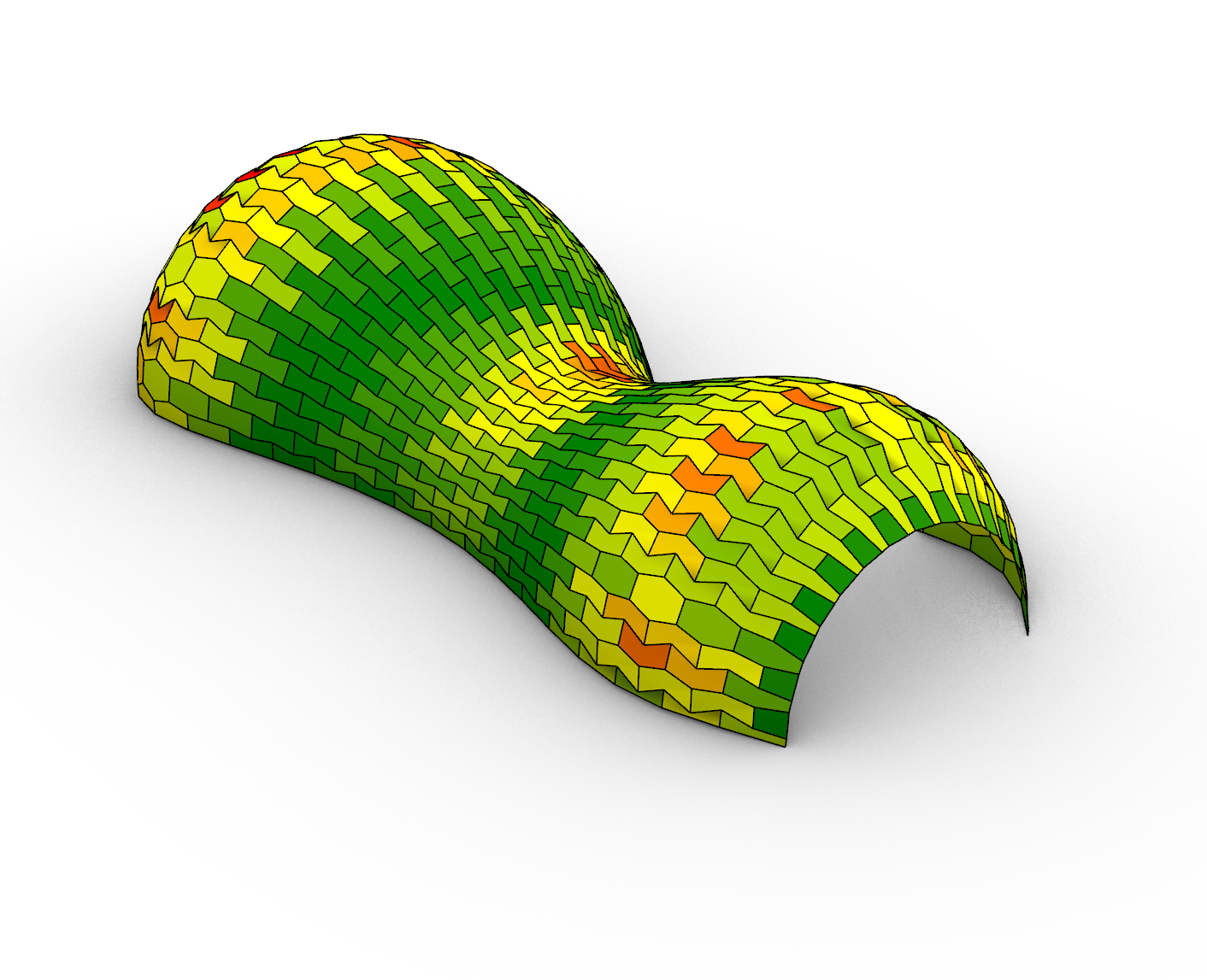 Segmental Timber Panel Shell Structural Analysis – IAAC BLOG