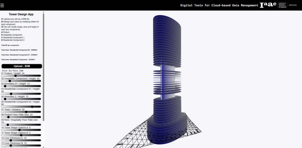 Tower Design App - IAAC BLOG